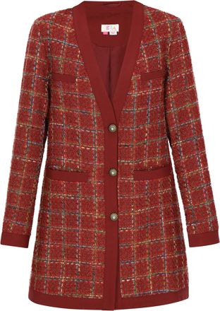 Izia Blazer Frauen orange mehrfarbig