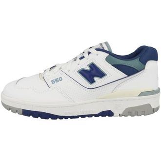 New Balance Iconic 574 Baskets pour Femme, White Blue Groove Moonstone Bb550ncc, 37 EU