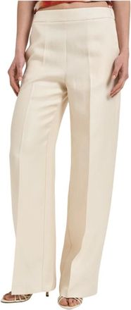 Liviana Conti Femme, Pantalons, Beige, Taille: 36 FR Pantalone dritto