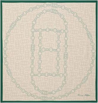 Tommy Hilfiger Femme, Accessoires, Vert, Taille: ONE Size Foulard