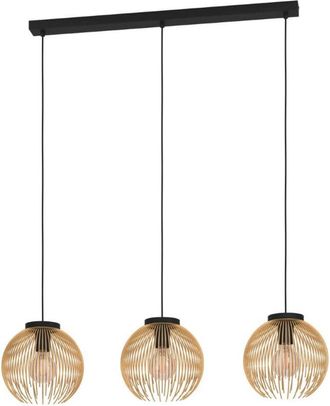 Eglo Lampe suspendue Venezuela E27 3x40w L: 93,5 cm B: 23,5 cm H: 110 cm Dimmable