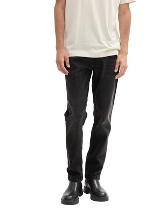 Tom Tailor Herren Marvin Straight Fit Jeans,10219 - Used mid Stone Grey Denim, 31/32