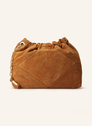 BA&SH Ba&Sh Schultertasche June M braun