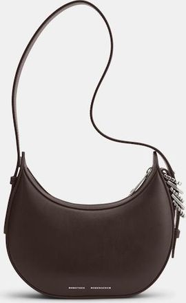 Dorothee Schumacher Half Moon Mini Bag aus weichem Kalbsleder mit D-Rings