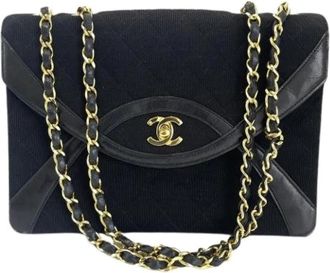 Chanel Sac bandouli&egrave;re Matelass&eacute; Pre-owned - Femme - Pre-owned - Noir - Taille: ONE Size