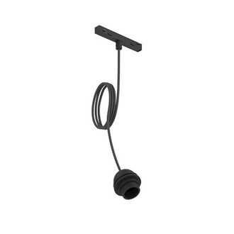 Eglo Zubeh&ouml;r f&uuml;r Schienensystem Easy Track, H&auml;ngelampe Adapter f&uuml;r Schienenleiste, Pendelleuchte zum Stecken, Accessoire Lichtschiene Decke, Kunststoff in 