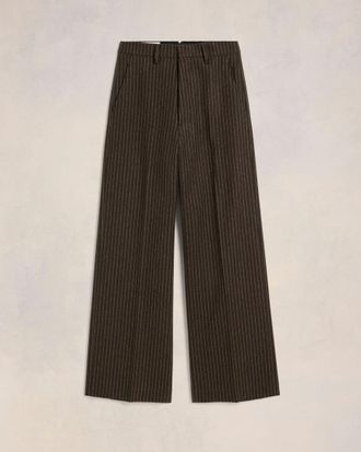 Ami Ami Paris - Large-Fit-Hose Braun - Gr&ouml;&szlig;e: 34 - f&uuml;r Damen