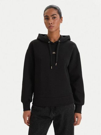 A|X Armani Exchange Sweatshirt XW001829 AF10818 UC001 Schwarz Regular Fit