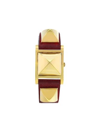 Herm&egrave;s Montre bracelet M&eacute;dor pre-owned (ann&eacute;es 1990) - Blanc