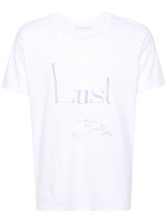 Ludovic de Saint Sernin t-shirt à logo imprimé - Blanc