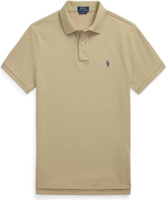 Ralph Lauren Piqué-Poloshirt, Custom Slim Fit in