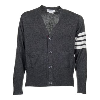 Thom Browne Pinaforemetal Cardigan - - Knitwear - Herren - Grau - L