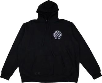 Chrome Hearts hoodie &agrave; motif fer &agrave; cheval - Noir