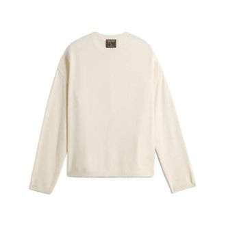Woolrich 12Gg Cozy Wool Cash Rundhals-Pullover - - Knitwear - Damen - Beige - XS