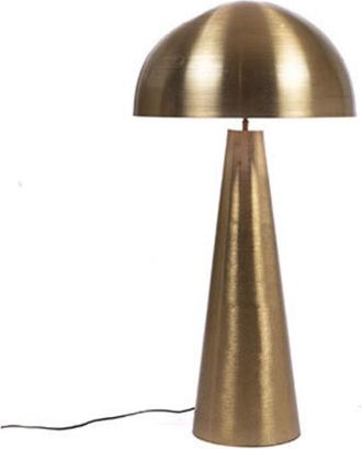 Amadeus Lampadaire champignon 51x51x95 cm en m&eacute;tal dor&eacute;