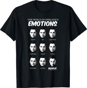 The Big Bang Theory Sheldons Emotions T-Shirt