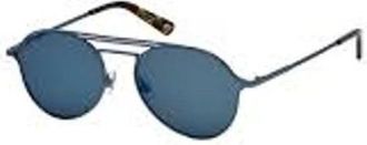 Web Eyewear Homme, Accessoires, Bleu, Taille: ONE Size Metal Frame Aviator Lunettes de soleil