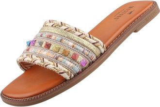 Mustang Jeans Damen Pantolette Gold EU 41