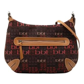 Burberry Sac bandouli&egrave;re Pre-owned en toile - Femme - Pre-owned - Brun - Taille: ONE Size