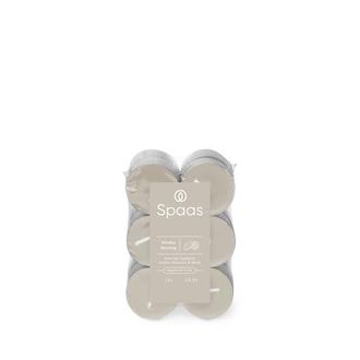 Spaas Duft-Teelichter, flach verpackt, 4,5 h, 12 St&uuml;ck, Mindful Morning
