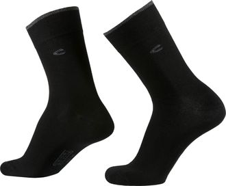 Camel Active 2er Pack Basic Socks 6590 610 black Strumpf schwarz Socken Doppelpack, Size:39-42