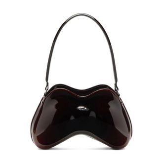 Diesel Bordeaux Schultertasche Stilvolle Note - - Bags - Damen - Braun - ONE SIZE