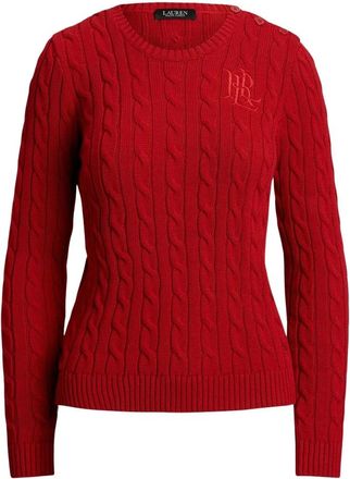 Ralph Lauren Femme, Pulls, Rouge, Taille: 42 FR Montiva Long Sleeve Pullover
