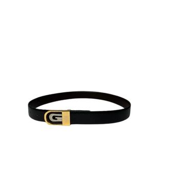 Gucci Pre-owned Vintage Reversible Belt - - Pre-owned - Damen - Schwarzk - ONE SIZE