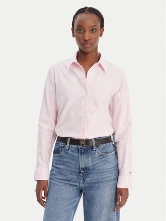 Tommy Hilfiger Hemd WW0WW49386 Rosa Regular Fit