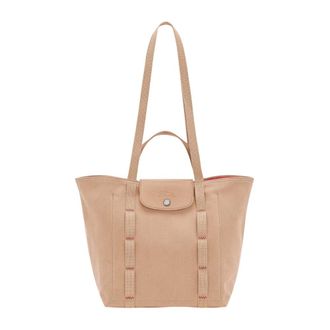 Longchamp Cabas Le Pliage Baroudeur - Femme - Sacs - Beige - Taille: ONE Size