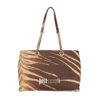 Just Cavalli Femme, Sacs, Brun, Taille: ONE Size Shopping Bag