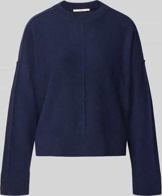 Lanius Wollpullover aus Schurwoll-Baumwoll-Mix