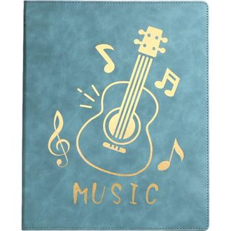 Generic Musikordner A4 Multifunktionaler Dokumentenspeicher Ordner Musik Display Ordner Klavier Information Buch Für Musikliebhaber