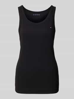 Tommy Hilfiger Slim Fit Tank Top aus Baumwoll-Mix im 2er-Pack
