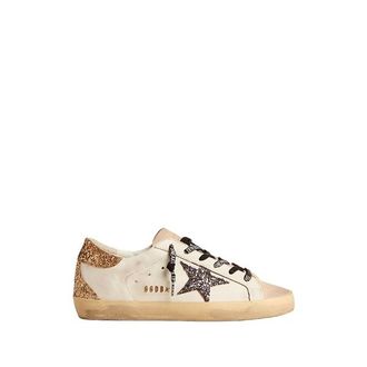 Golden Goose Baskets basses Super Star en cuir m&eacute;lang&eacute;