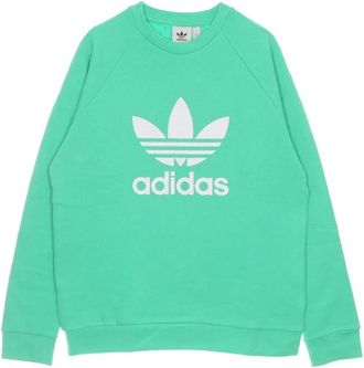 adidas Leichtes Rundhals-Sweatshirt - - Sport - Herren - Gr&uuml;n - XL