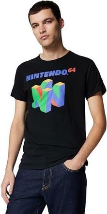 Nintendo 64 Logo Mens T-Shirt X-Large
