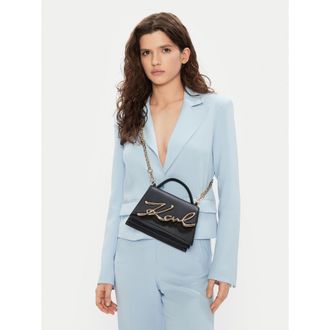 Karl Lagerfeld Handtasche KARL LAGERFELD A1W30038 Schwarz