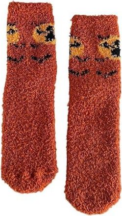 Generic Chaussettes Femme Chaussettes Chaudes Femme Chaussettes Thermiques Femme De Classique Halloween Courtes En Polaire D&eacute;coratives Chaudes Pour Dormir Ou 
