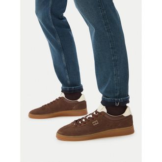 Tommy Jeans Sneakers Tommy Jeans The Greenwich Edge Suede EM0EM01732 Dunkelbraun
