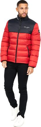 Born Rich Lyden Steppjacke f&uuml;r Herren (Tangorot)