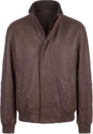 Lardini Lederjacke - Braun