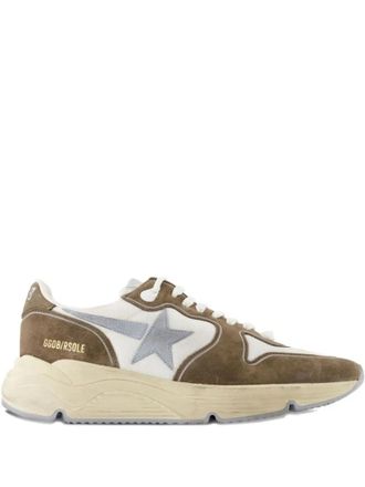Golden Goose Low-Top Sneaker - Low-Top Sneakers With Brown Suede Panelling - Gr. 39 (EU) - in Beige - f&uuml;r Damen