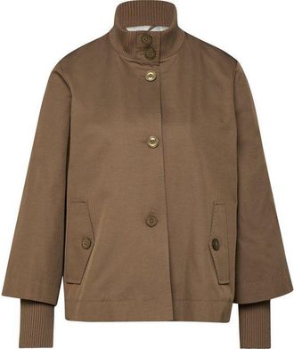 s.Oliver Black Label Kurzjacke mit Stehkragen und Knopfleise