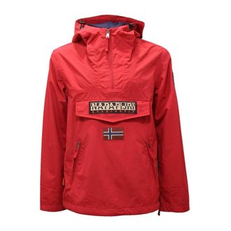 Napapijri Rainforest Sommerjacke - - Jackets - Herren - Rot - XS