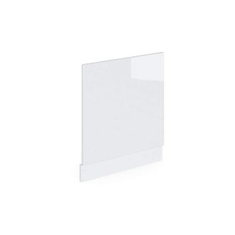 Vicco Frontblende R-Line, Weiß Hochglanz/Weiß, 60 cm ohne Arbeitsplatte