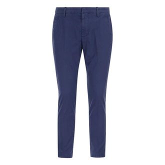 Dondup Homme, Pantalons, Bleu, Taille: W30 Alfredo Chinos