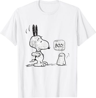 Peanuts Erdn&uuml;sse Halloween Ghost Fright Snoopy T-Shirt