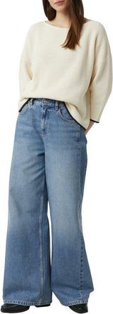 Comma Strickpullover mit Kontrast-Details