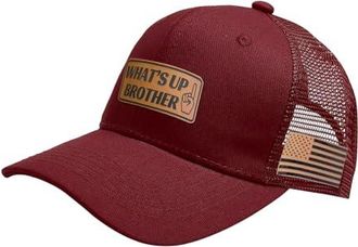 Generic Femmes et hommes Independence Day Corduroy Version cor&eacute;enne de tous les &eacute;tudiants &eacute;pais chapeau de baseball chapeau gants ensemble femmes, Rouge, Tail